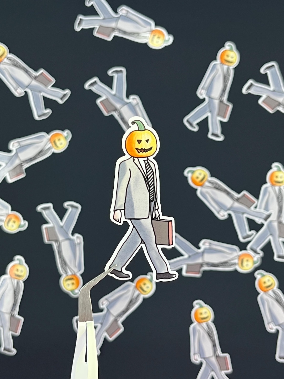Dwight Schrute Pumpkin Sticker: Water-resistant Fall Sticker - Etsy