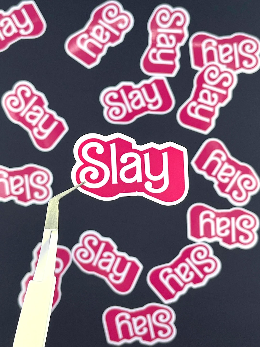 Slay Sticker in Fun Font – Water-resistant Vinyl, Scratch-resistant ...