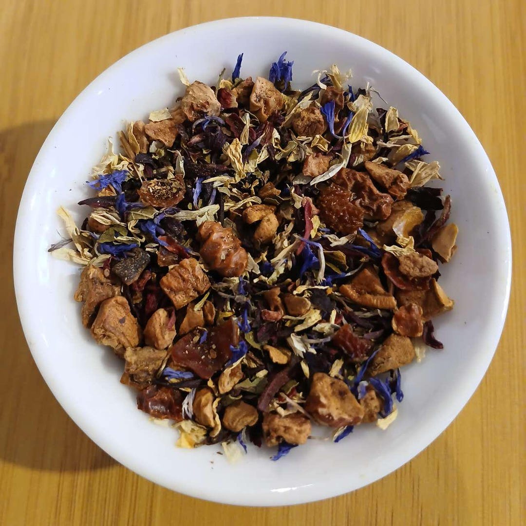Organic Raspberry Lemonade – Caffeine-free Herbal Iced Tea - Etsy