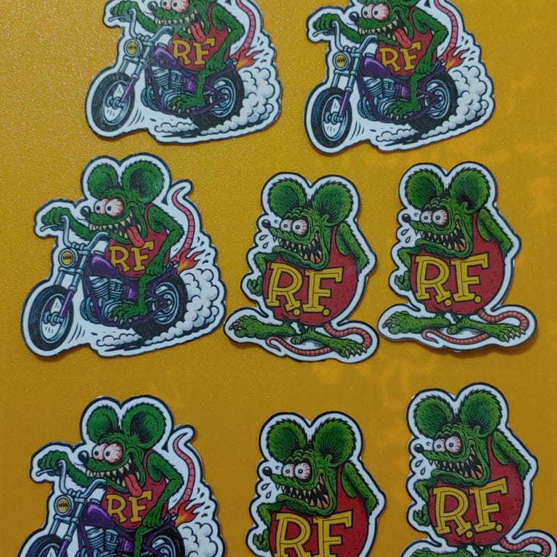 Rat Fink Sticker - Etsy