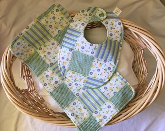 Green patchwork | Etsy