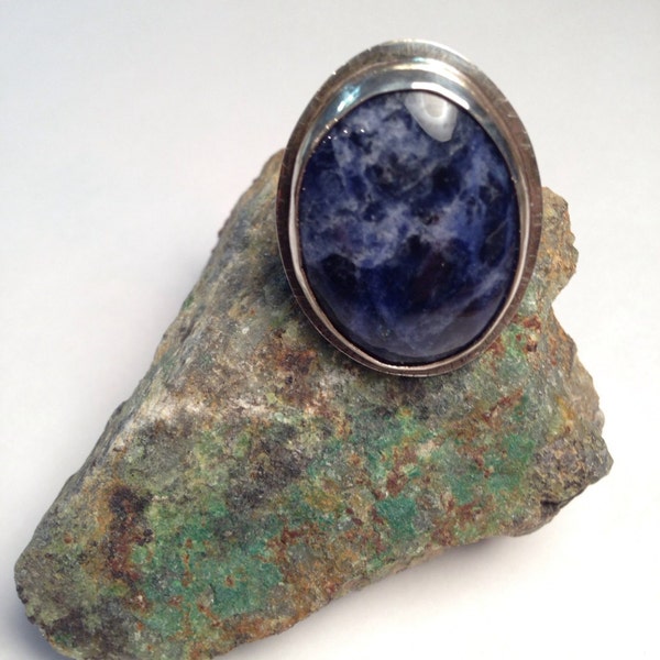 Sodalite Ring - Etsy