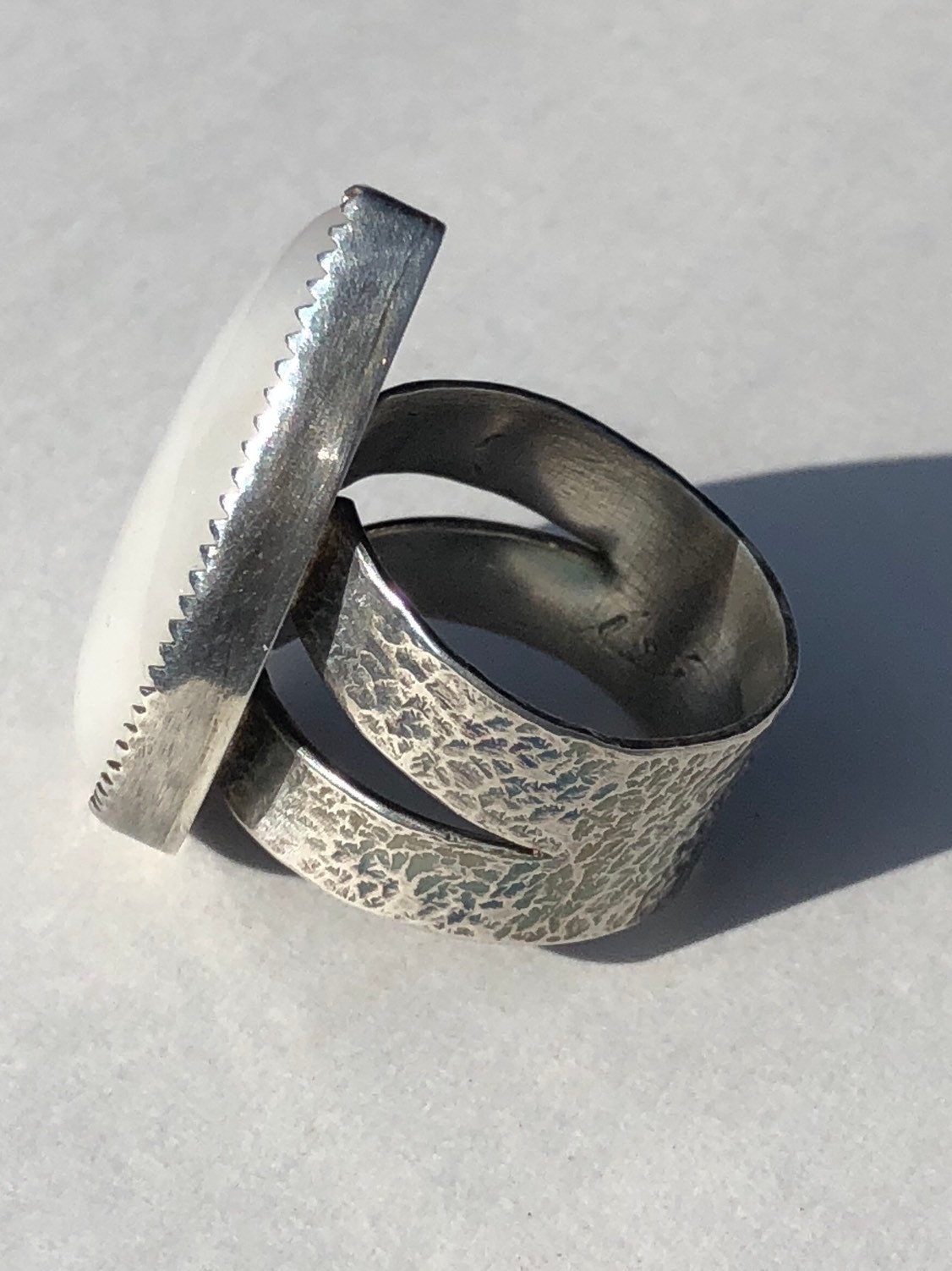 Milk Quartz Ring White Stone Milk Quartz Ring Quartz - Etsy