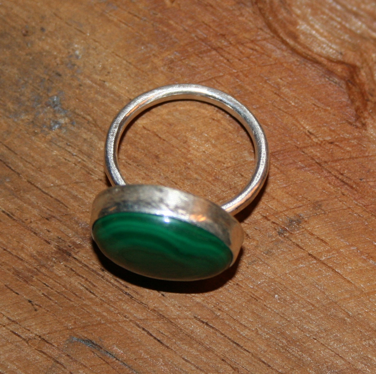 Malachite Ring-malachite Ring, Malachite Stone, Stone Jewelry, Green ...