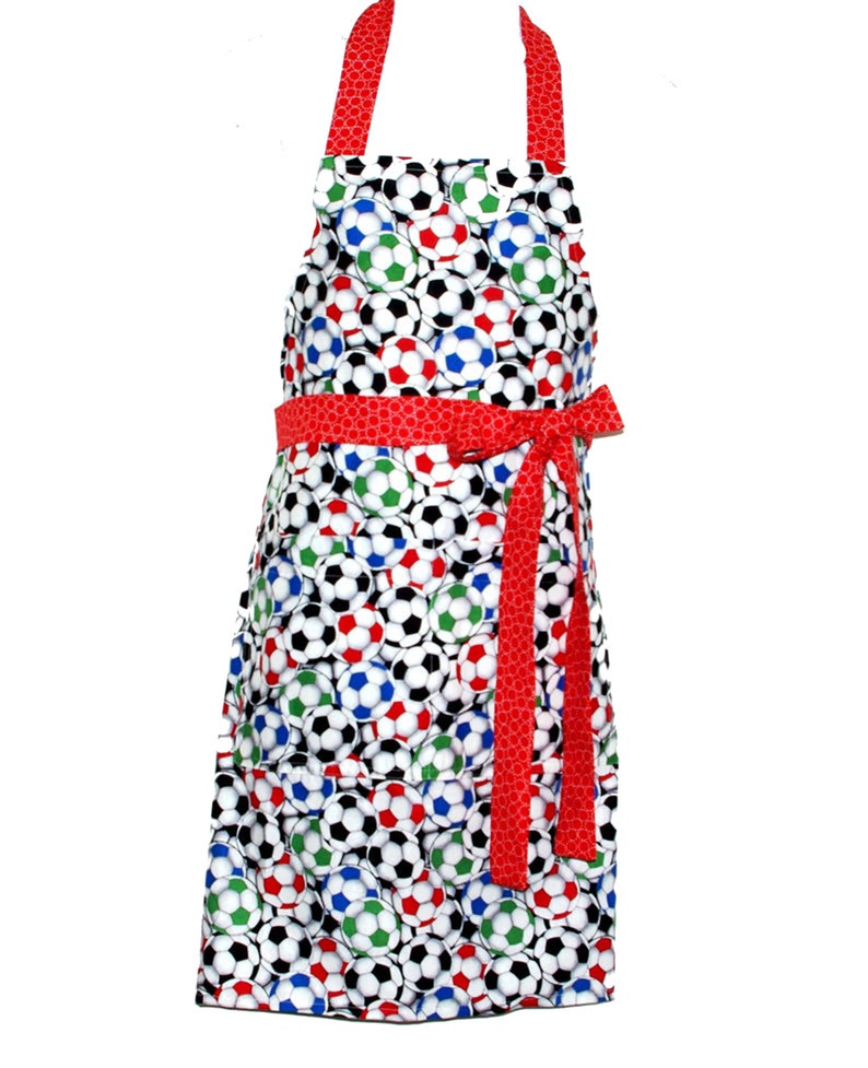 Soccer Adult Apron Sports Soccer Mom Grandma Coach - Etsy