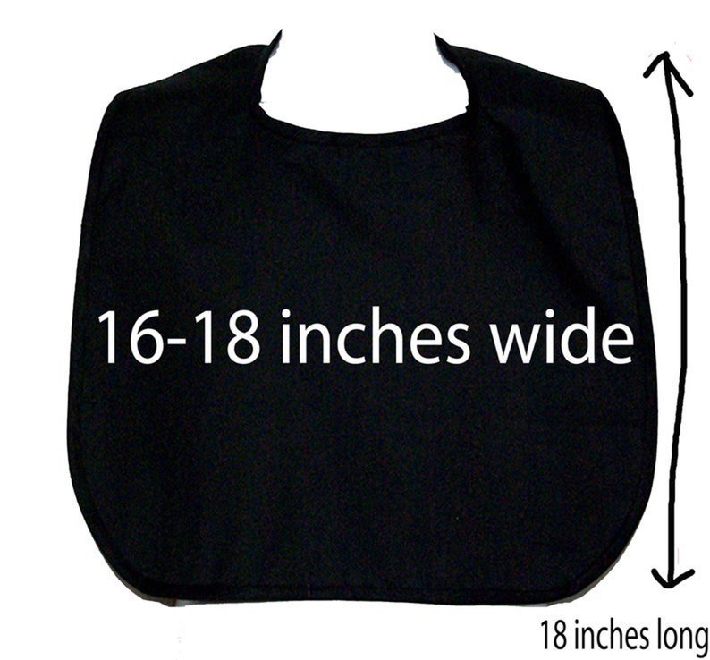 Funny Cocktail Liquor Adult Bib, Custom Personalized With Name ...
