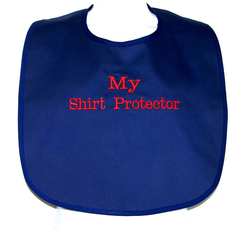 My Shirt Protector Adult Bib Gag Gift Exchange Opa | Etsy