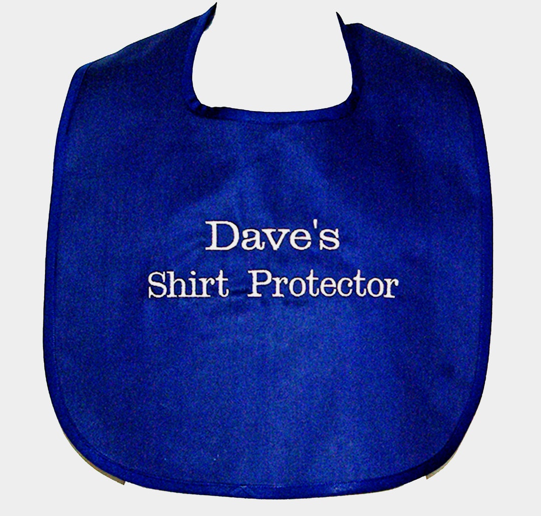 Shirt Protector, Adult Bib, Funny Gag Gift, Makeup Protector, Clothing ...