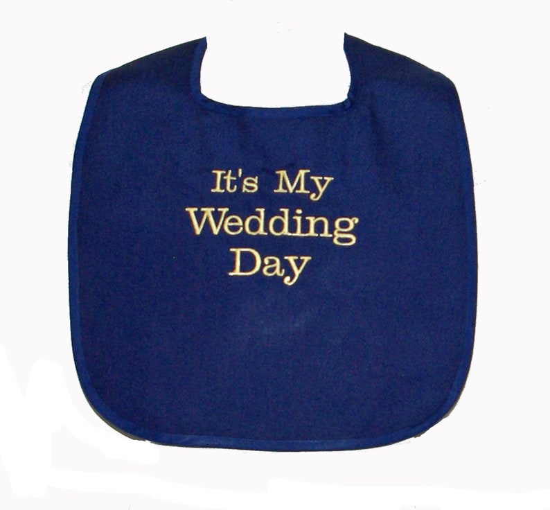 Wedding Day Adult Bib Gag Gift Groom Bride Couples Bridal | Etsy