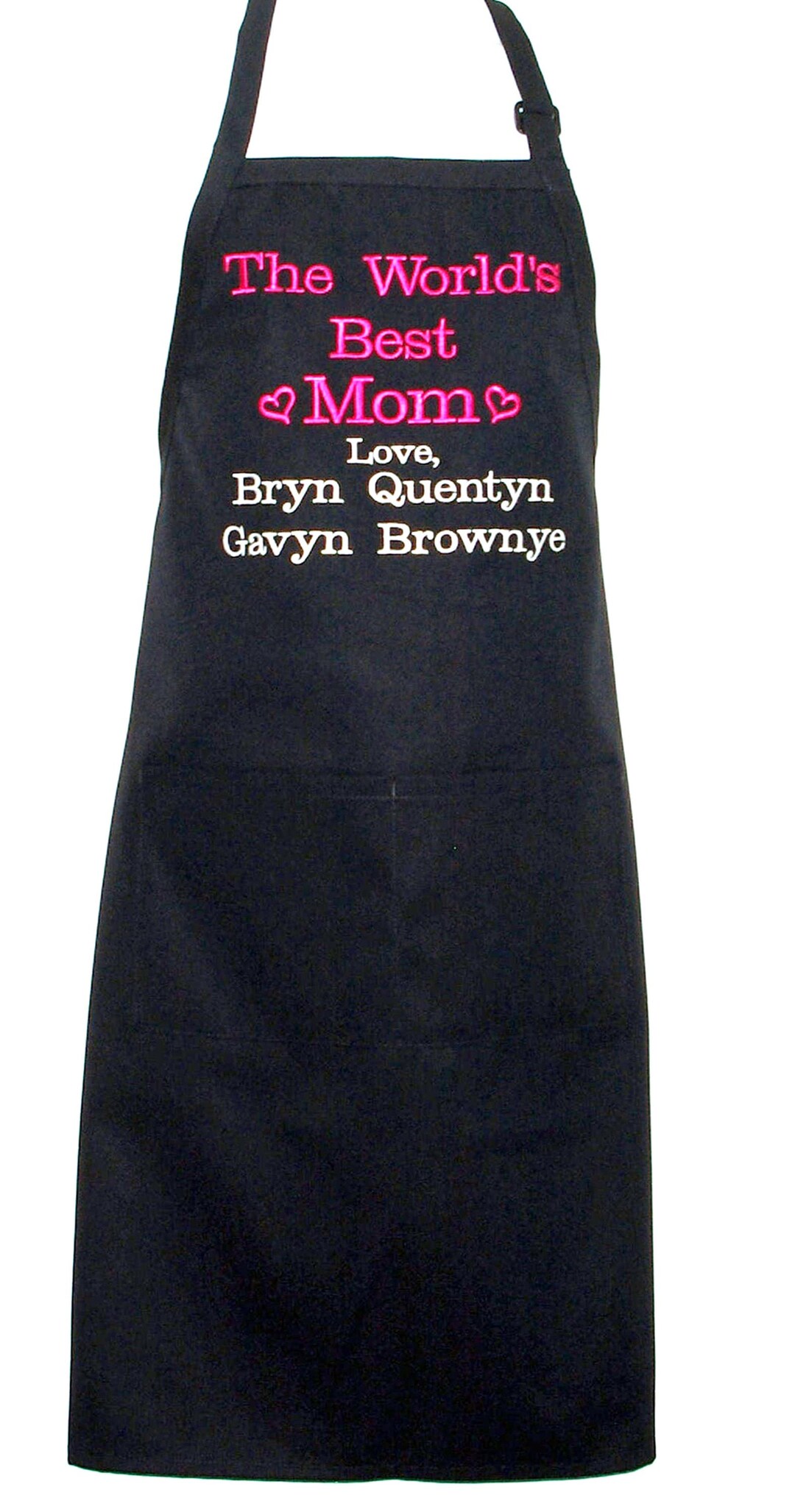 Mom Apron, Mommy, Momma, Worlds Best, Custom Birthday Gift, Personalize ...