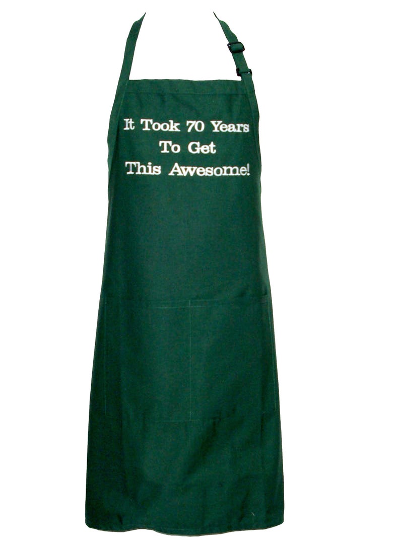 50th Birthday Apron 60th 40th Any Age Custom Birthday | Etsy