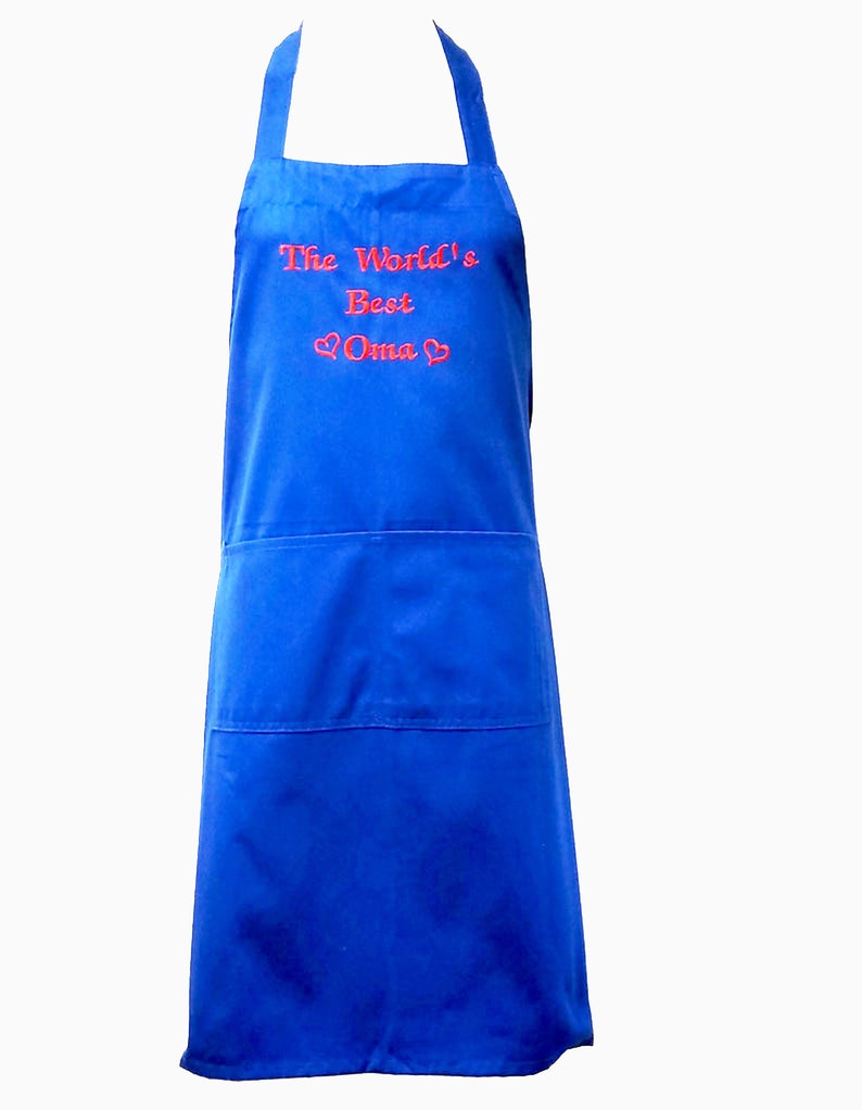 Memaw Apron, Custom Personalize Birthday Grandparent Gift From ...