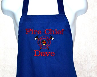 Firefighter apron | Etsy