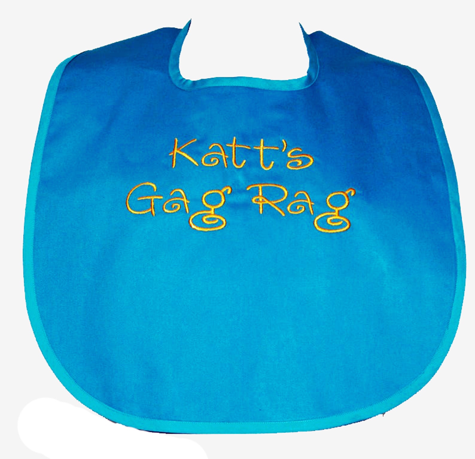 Gag Rag Adult Bib, Funny, Custom Personalize With Name, Birthday ...