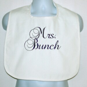Bridal, Bride Groom Couple Matching Bibs, Wedding Date, Gag Gift ...