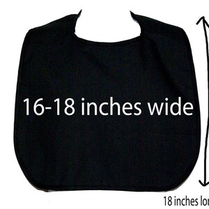 Bride Bridal Adult Bib, Protect Wedding Prom Dress, With Wedding Date ...