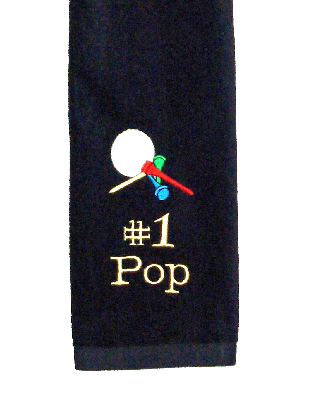 Pop Golf Towel, Gift for Golfer, Golfing Buddy, Ball, Tees, Papa ...
