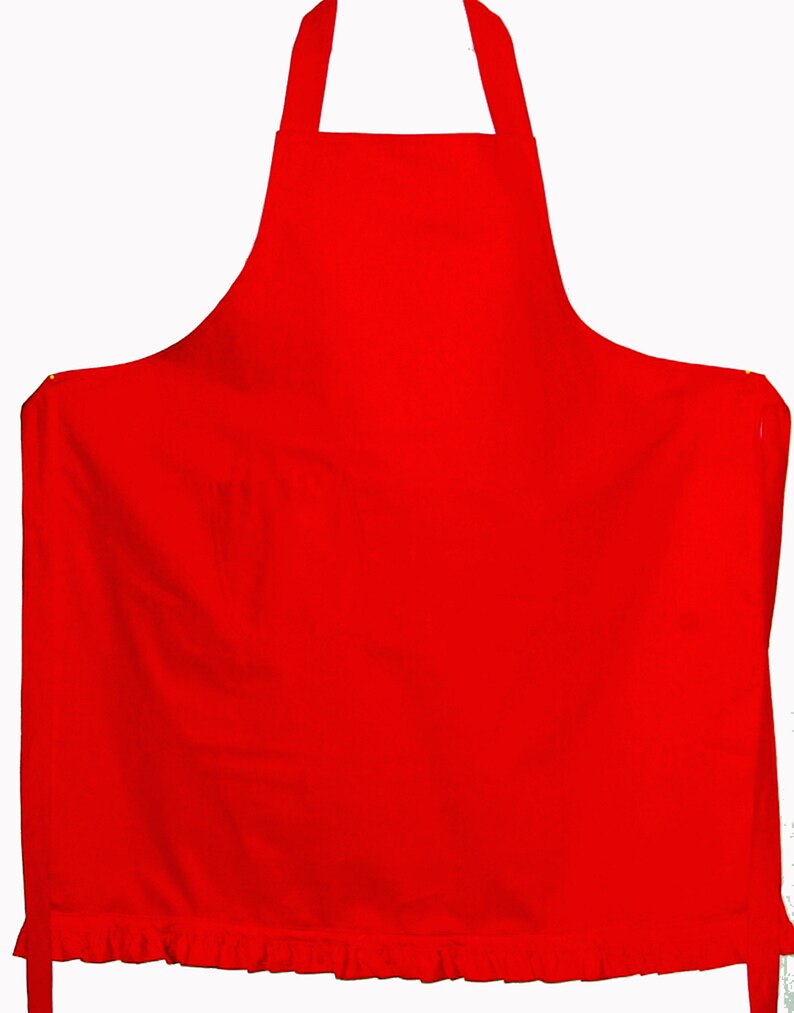 Matching Red Aprons Mommy Daughter Little Girl Nana - Etsy