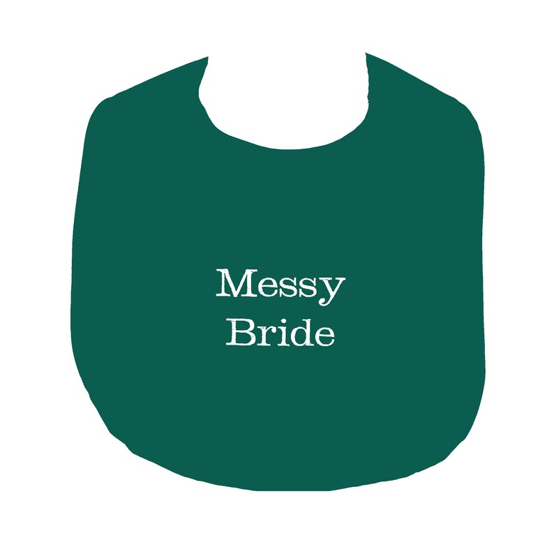 Messy Bride Bib Custom Funny Bachelorette Party Gag Gift | Etsy
