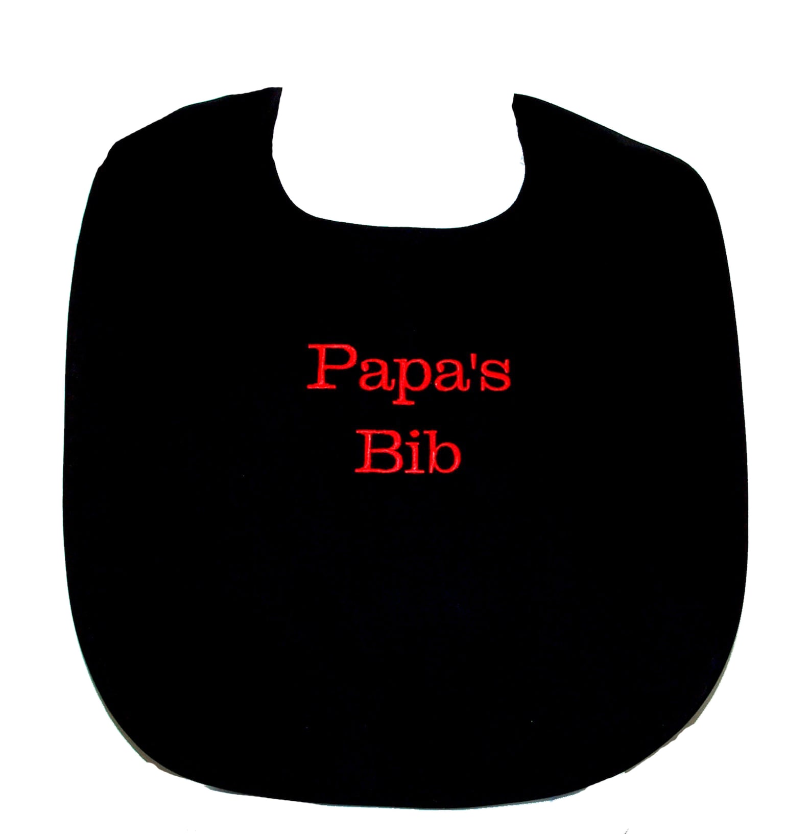 Papa Bib, Adult, Daddy Dad Bib, Custom Personalize Adult Bib, New ...