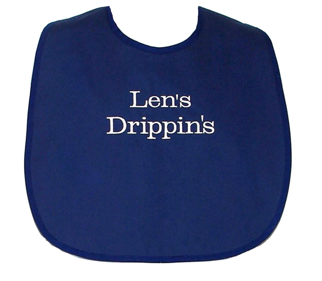 Papa Drippins, Funny Adult Bib, Sloppy, Messy Eater, Dripping, Clothing ...