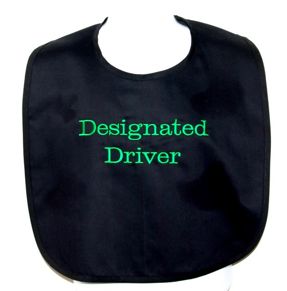 Designated Driver Funny Adult Bib Gag Gift Exchange Friend | Etsy