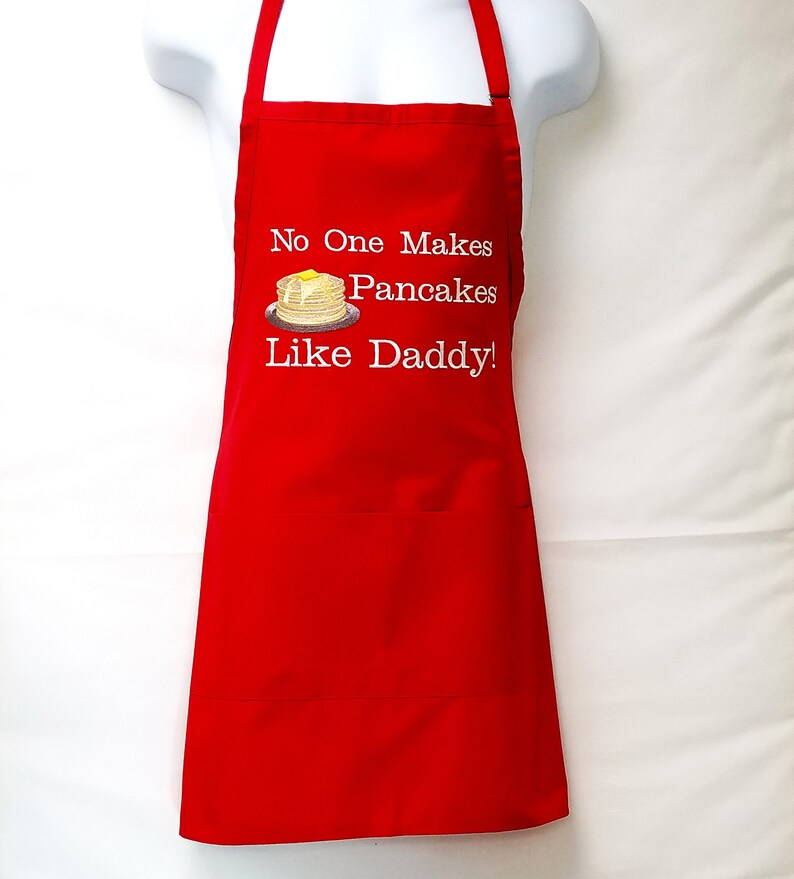 Nanny Apron Makes Pancakes Mommy Neenie Nonna Grammie | Etsy