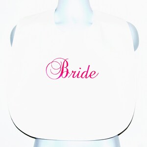 Bride, Groom, Adult Bib, Anniversary, Wedding Gag Gift, Boss, Husband ...