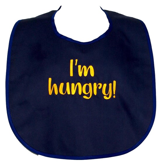 Adult Bib I Am Hungry Funny Gag Gift Exchange Husband Best | Etsy