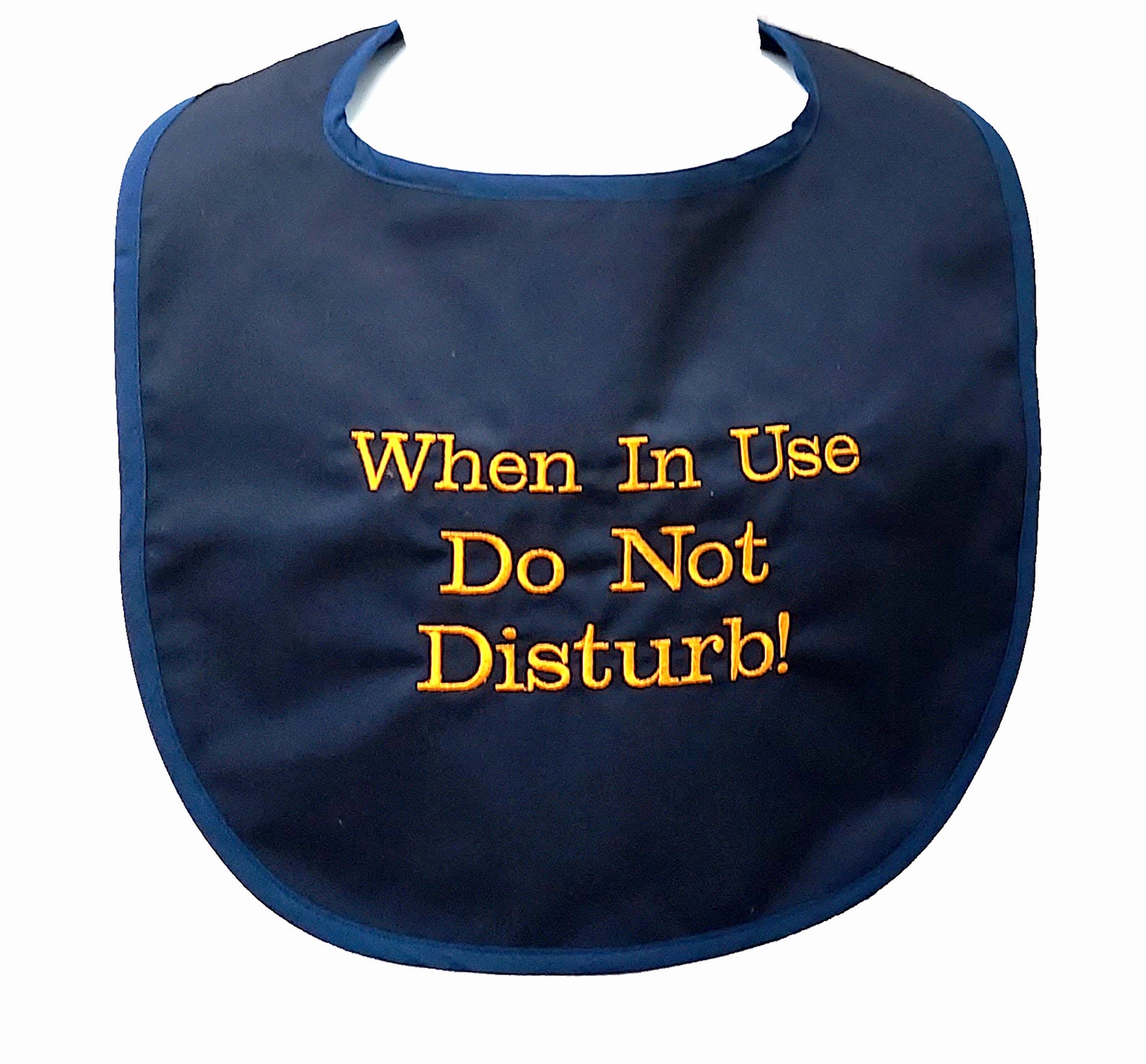 Funny Adult Bib, Do Not Disturb, Custom Gag Gift Exchange, Grandparent ...