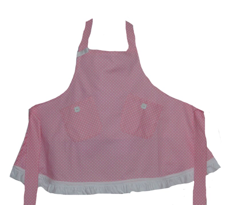 Little Girls Pink Apron Gift From Grandparent Apron for - Etsy