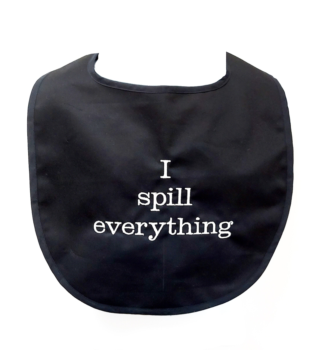 Spill Everything, Fun Adult Bib, Gag Gift Exchange, Grandparent ...