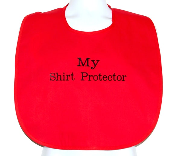 My Shirt Protector Adult Bib Gag Gift Exchange Opa | Etsy