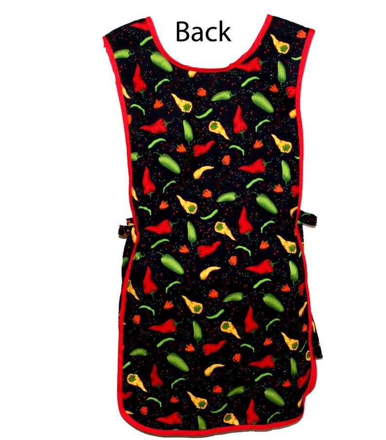 Cobbler Style Apron Smock, Hot Chili Peppers, Custom Birthday Gift ...
