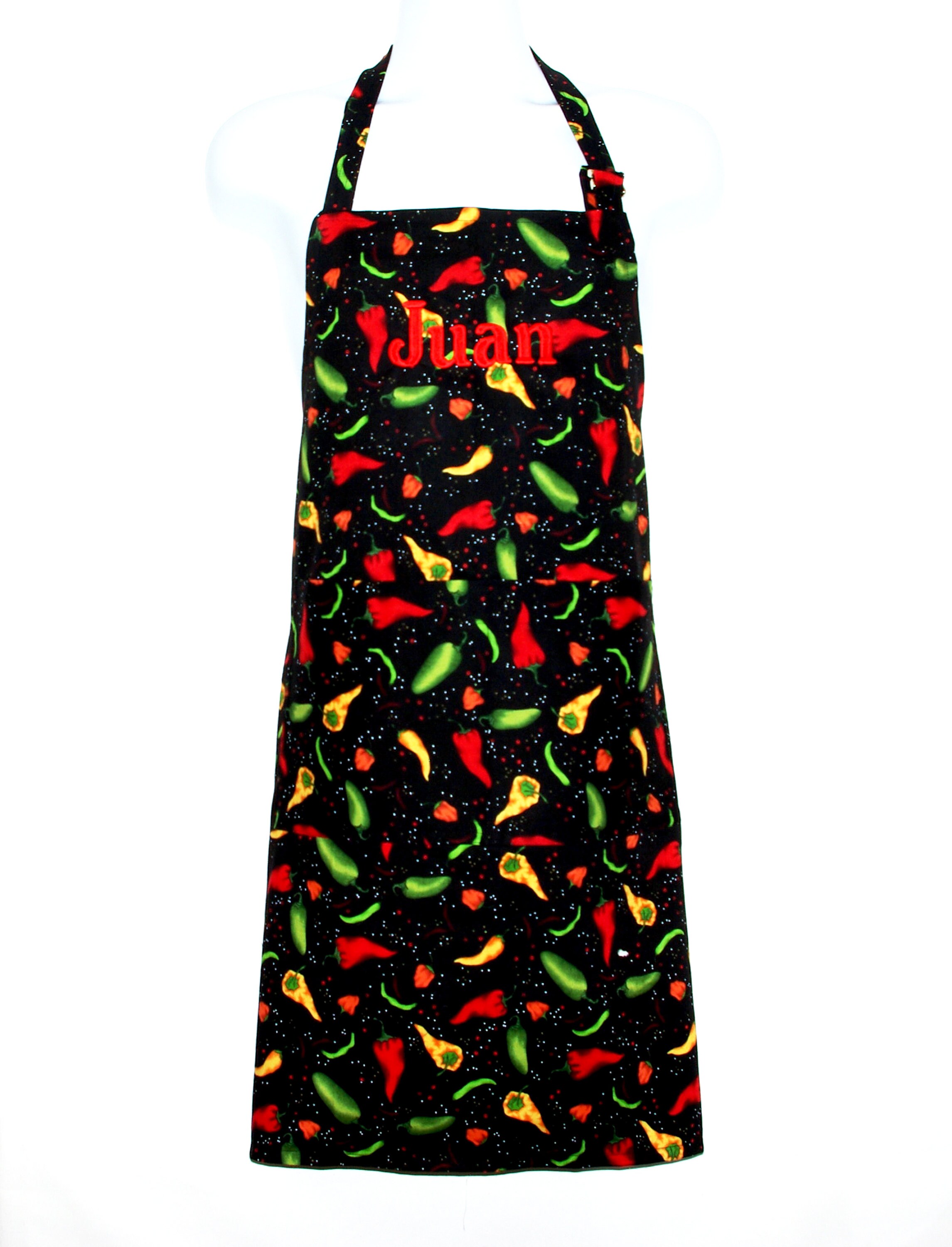 Hot Chili Pepper Man Apron, Personalized With Name, Cinque De Mayo, for ...