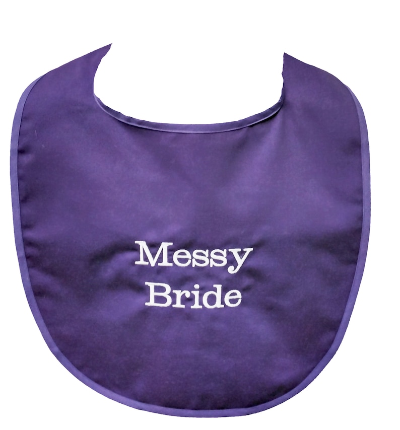 Messy Bride Bib Custom Funny Bachelorette Party Gag Gift - Etsy