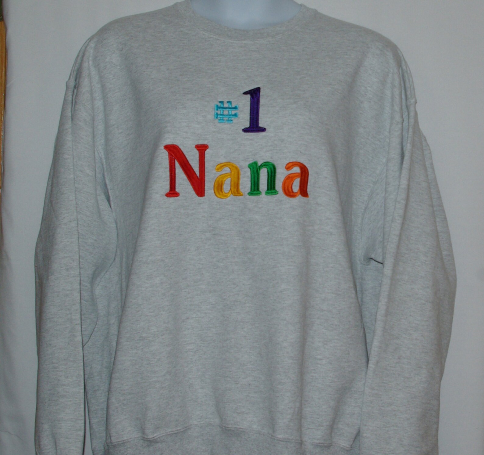 Nana Sweatshirt, Custom Grandparent Personalized Birthday Gift, Gender ...