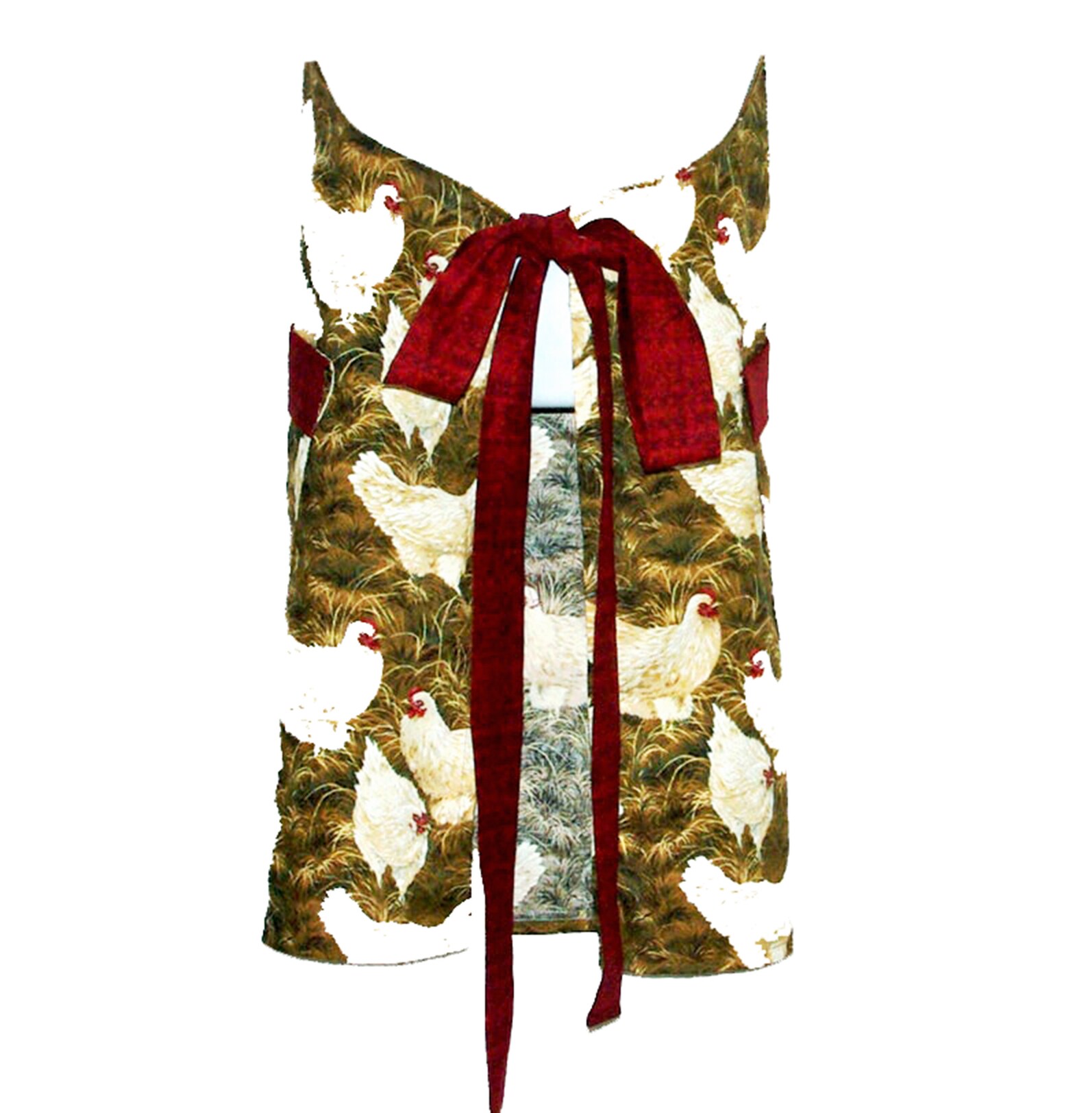 Plus Size Apron Rooster Chicken Housewarming Cotton Kitchen - Etsy