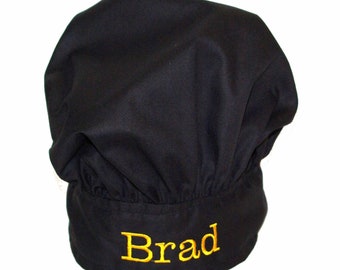 Embroidered Chef Hat Personalized Name Unique Colorful - Etsy