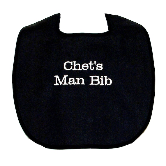 Adult Man Bib Custom Personalized Birthday Gift With Name | Etsy