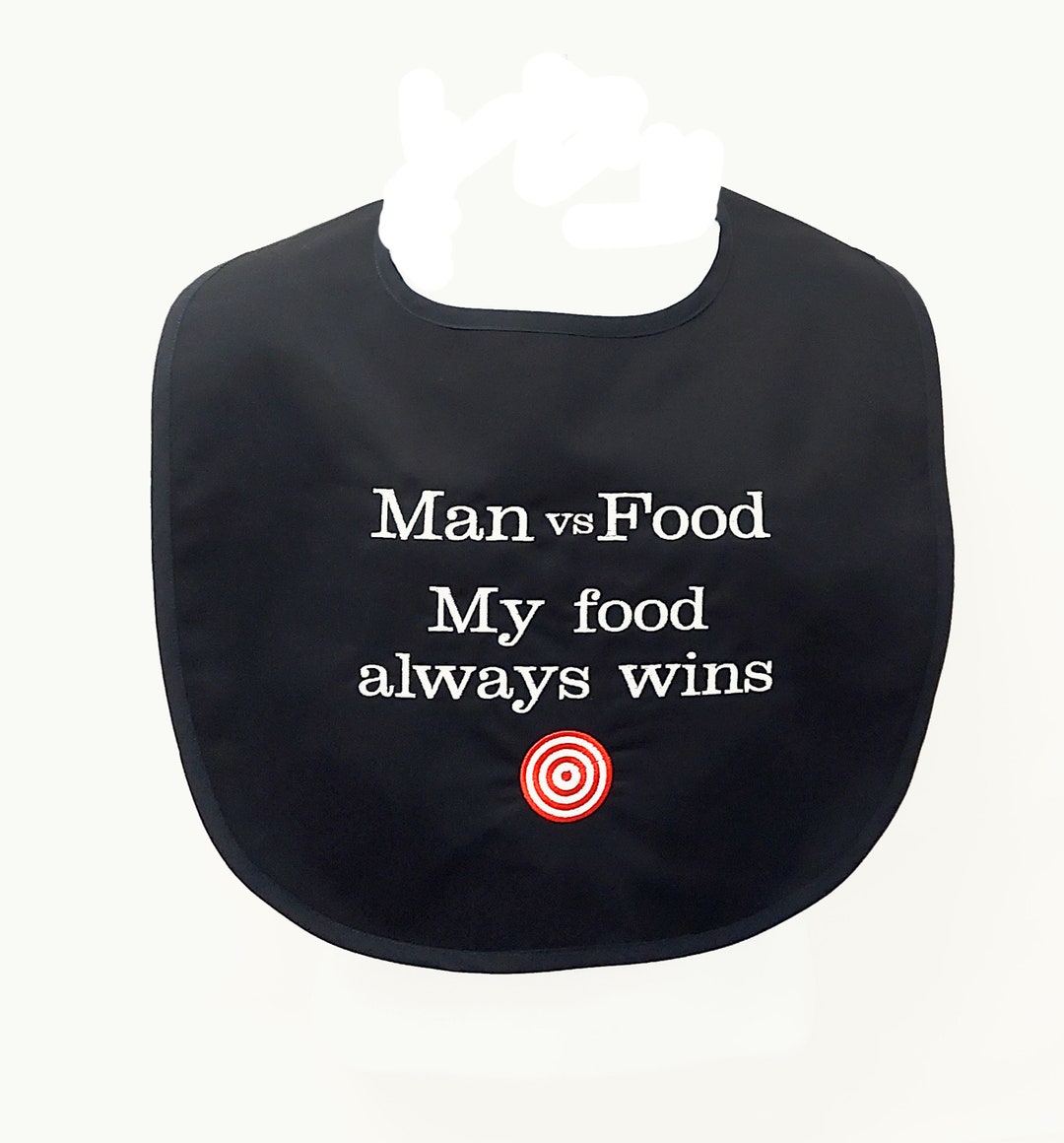 Man Vs Food Adult Bib, Funny Gag Gift Exchange Party, for Husband ...