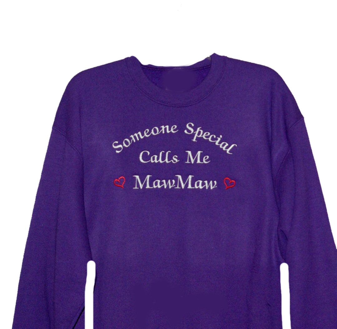 Mawmaw Sweatshirt, Gift From Grand Kids, Nana, Memaw, Mema, Mamaw, Nona ...