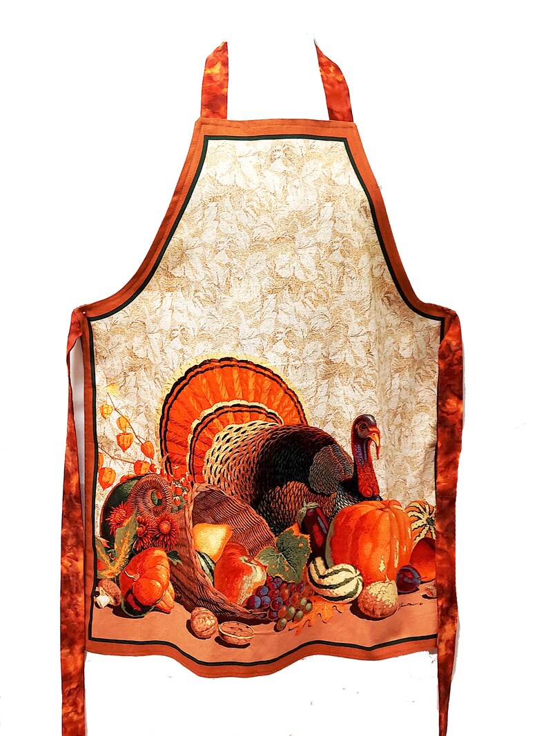Turkey Apron Thanksgiving Day Custom Personalized Birthday - Etsy