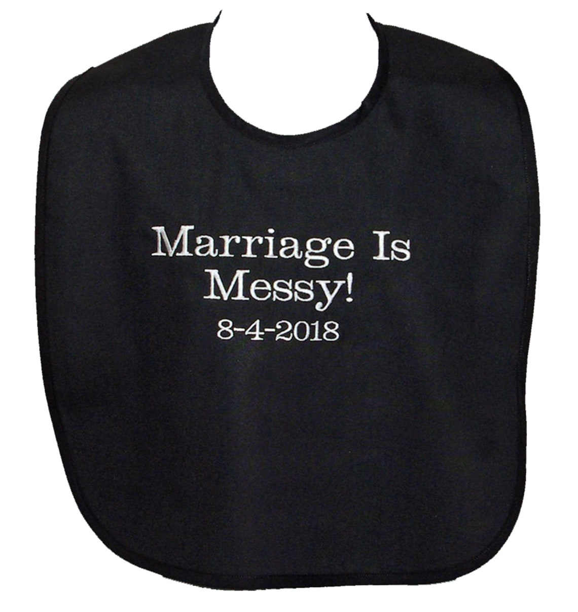 Marriage is Messy Adult Bibs Bride Groom Matching Gag Gift - Etsy