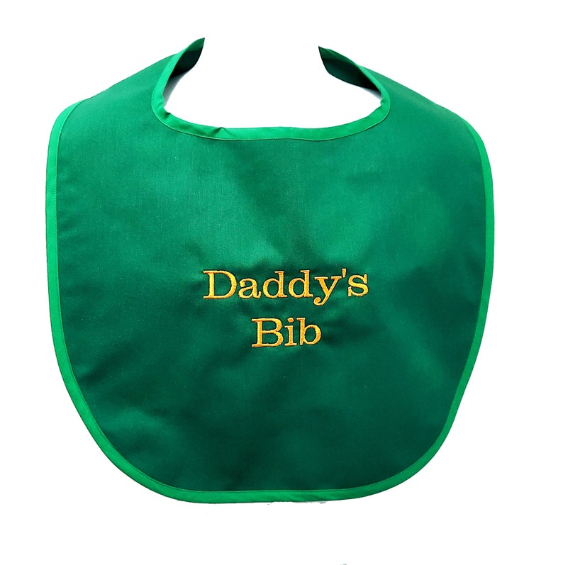 Dad Adult Bib Papa Custom Personalized Baby Shower Gag Gift - Etsy