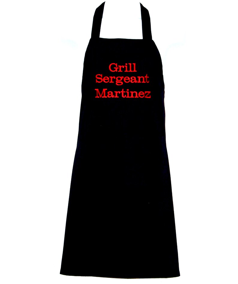 Grill Sergeant Apron Army Navy Marine Air Force Drill - Etsy