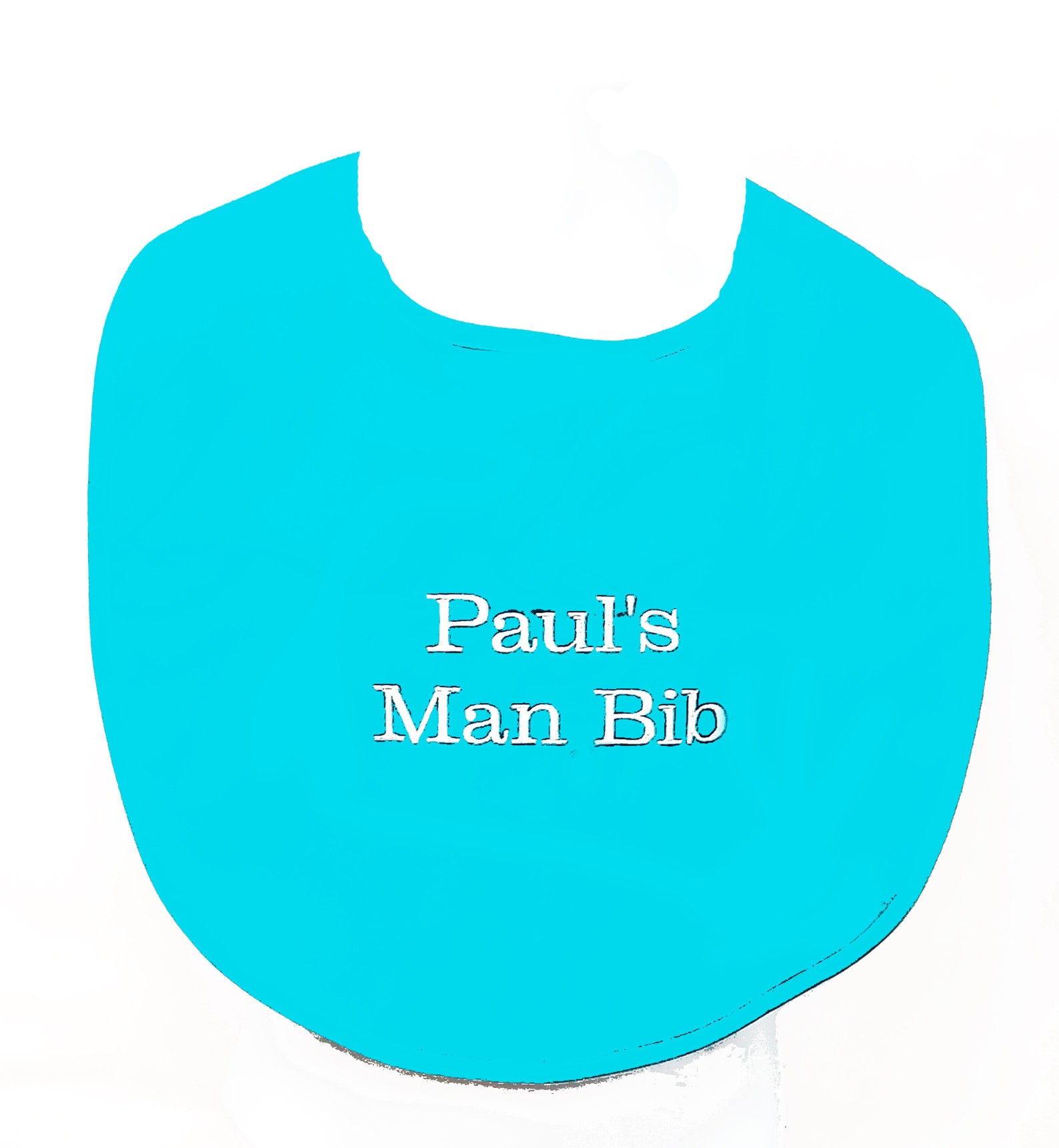 Dad Daddy Man Bib Custom Personalized Adult Baby Gender | Etsy