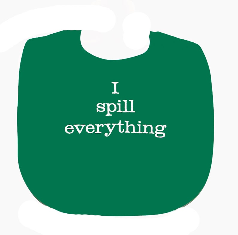 Spill Everything, Fun Adult Bib, Gag Gift Exchange, Grandparent ...