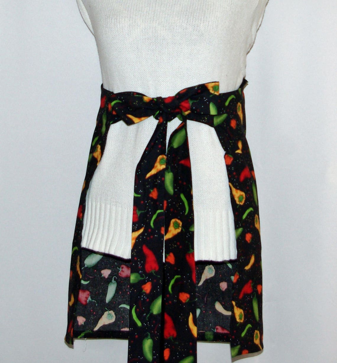 Hot Chili Pepper Petite Apron Custom Personalized Cotton - Etsy