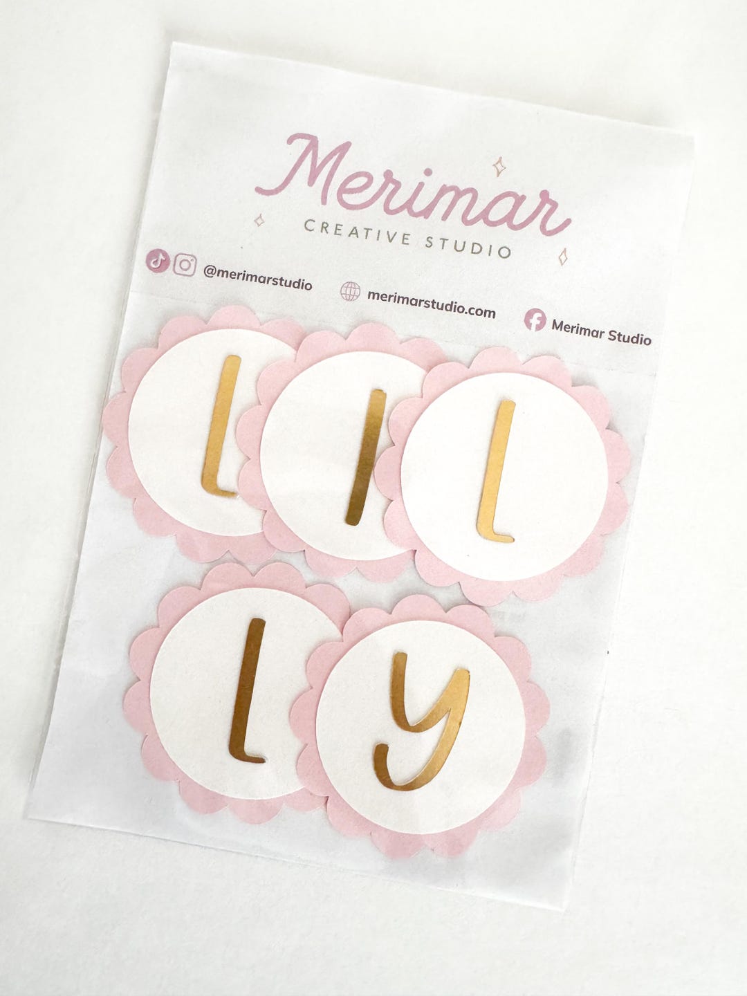 Graduation Lei Letter Cutouts, Layered Cardstock Name Topper, Class of ...